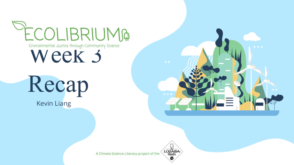 ECOLIBRIUM – Environmental Justice & Literacy Through Community Science